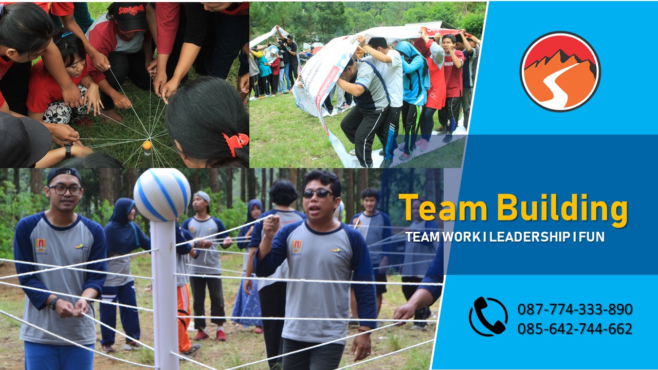 Training Outbound Team Building di Baturaden